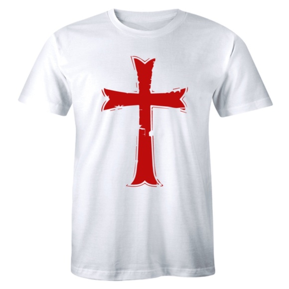 Half It | Shirts | I Believe Holy Cross Jesus Christian Faith Tshirt ...
